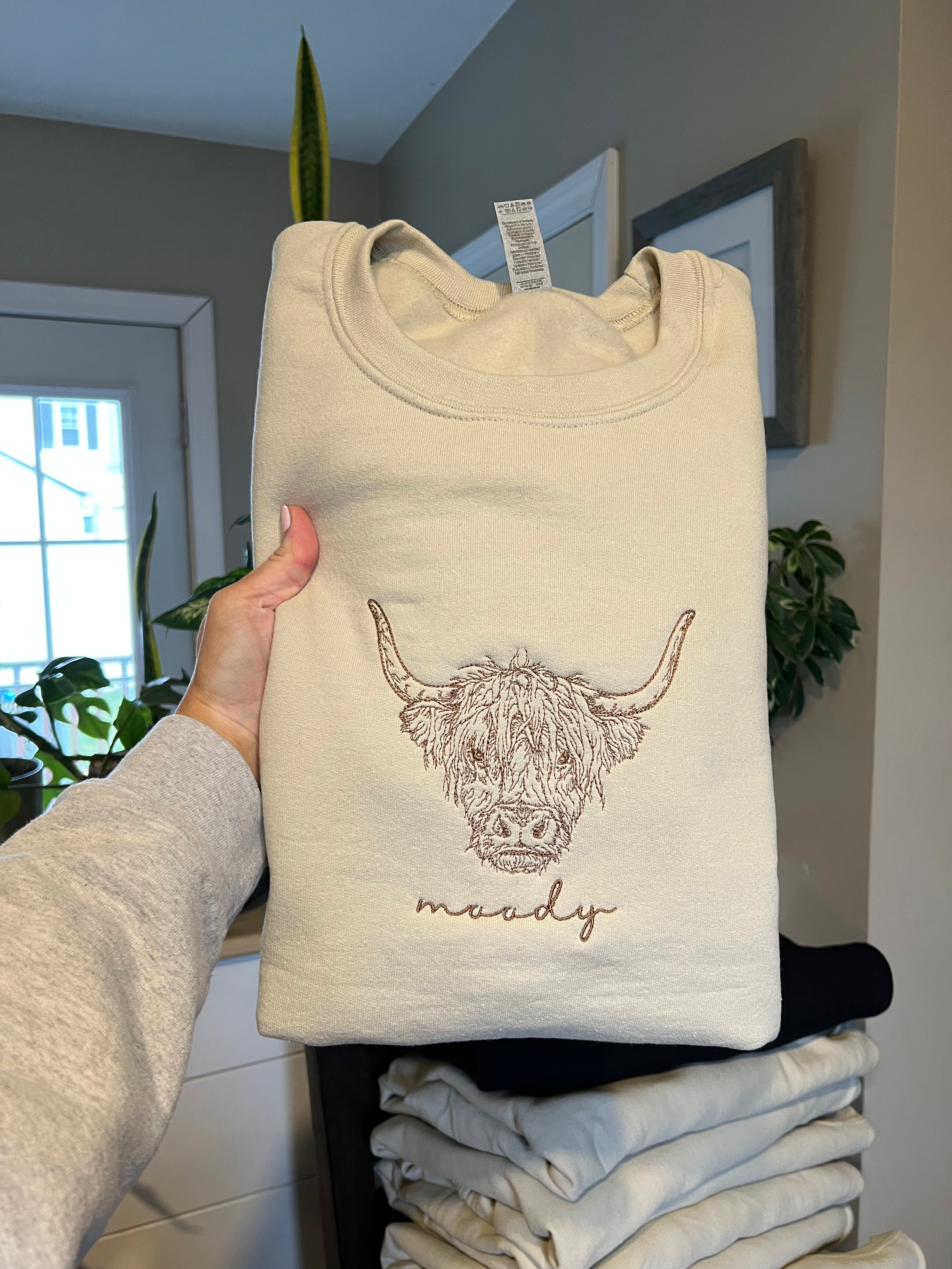 Embroidered moody – Sweet & Sowers Designs